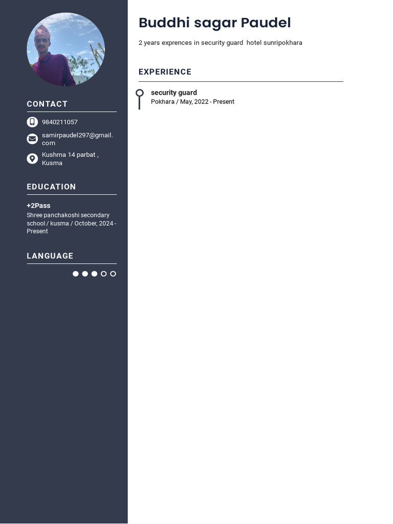 Samir-Paudel-cv (2) | PDF