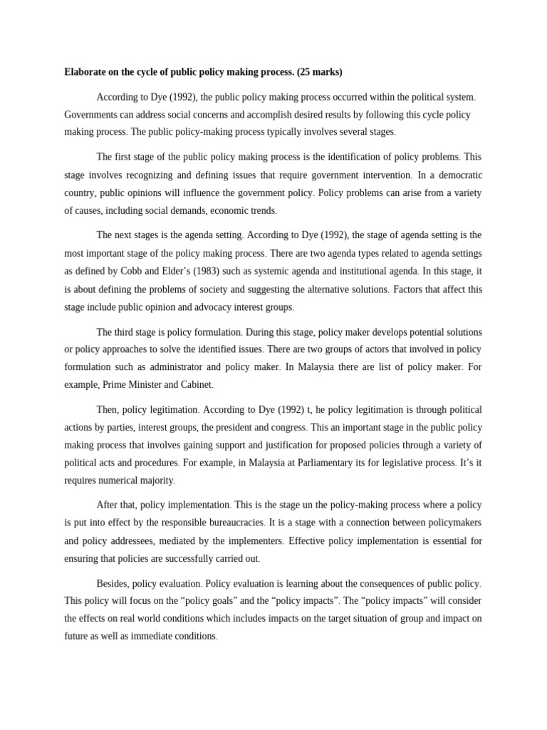 Tutorial Week 8 PAD104 | PDF | Policy | Cognition