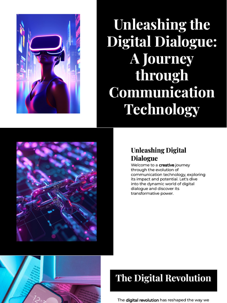 Wepik Unleashing The Digital Dialogue A Journey Through Communication ...