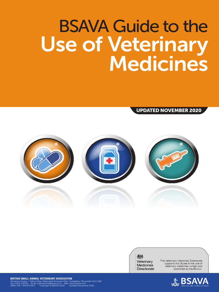 BSAVA Guide To The Use of Veterinary Medicines 2nd Edition | PDF ...