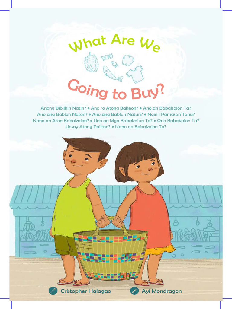 What are We Going to Buy | PDF