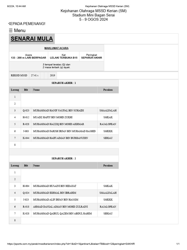 Kejohanan_Olahraga_MSSD_Kerian_SM_200m_Lari_Berpagar_L15_S_Akhir | PDF