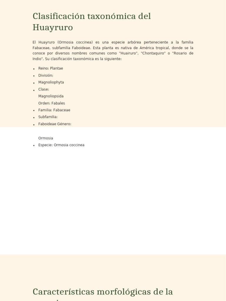 Huayruro | PDF | Los bosques | Destrucción del habitát