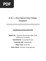 CSR Proposal Template | PDF | Corporate Social Responsibility | Trust Law