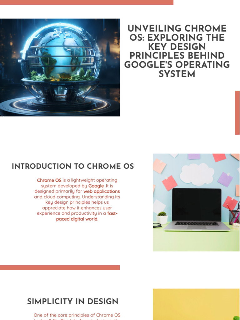 Slidesgo Unveiling Chrome Os Exploring The Key Design Principles Behind Googles Operating System ...