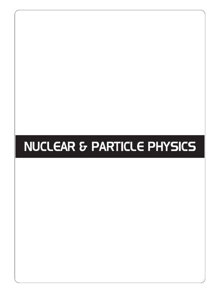 Nuclear Assignment | PDF | Atomic Nucleus | Neutron