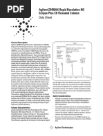 ZORBAX SB-C18 Column Specifications | PDF | High Performance Liquid ...