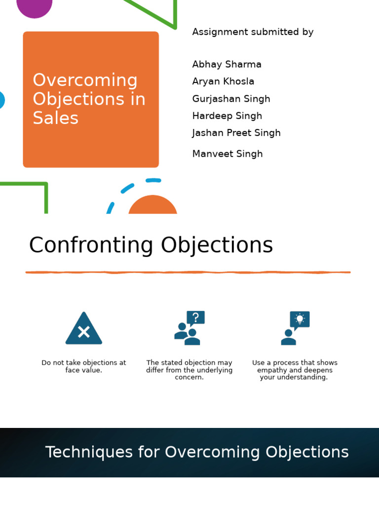 Overcoming Objections in Sales | PDF | Sales | Empathy