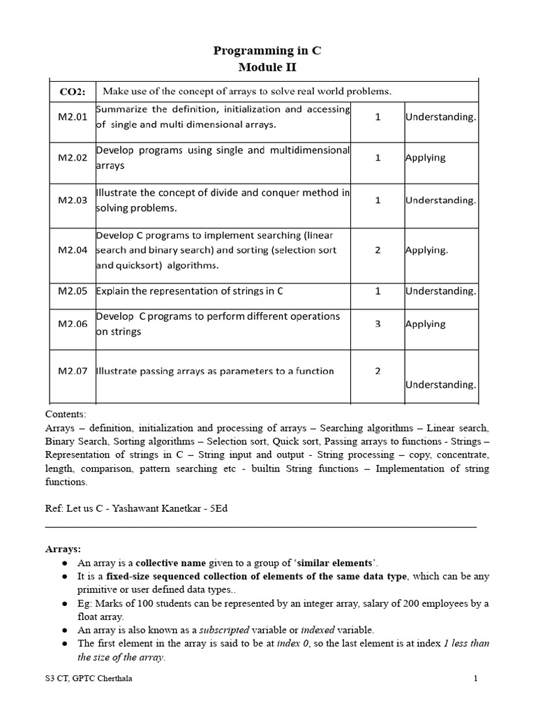 Programming In C Structures Pdf String Computer Science Data Type 2280
