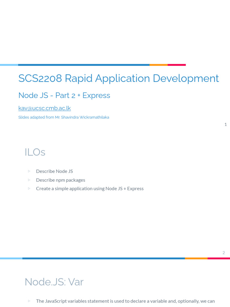 2 Node Js Part 2 Pdf Scope Computer Science Java Script