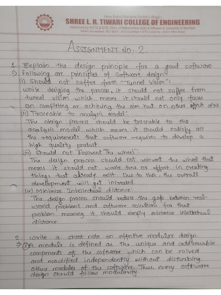 A SE Assignment 2 | PDF