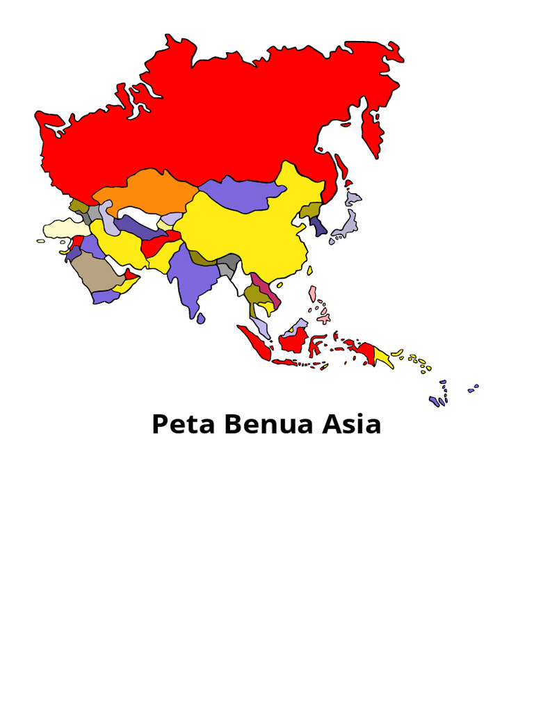 Peta Benua Benua Di Dunia | PDF | Perjalanan