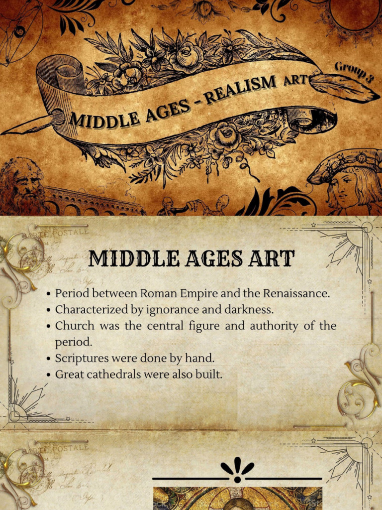 Middle Ages To Realism Art | PDF | Social Science
