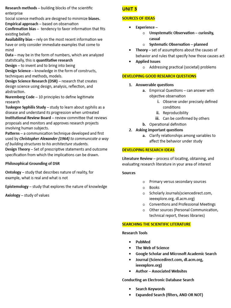 Research Methods Reviewer | PDF | Science | Methodology