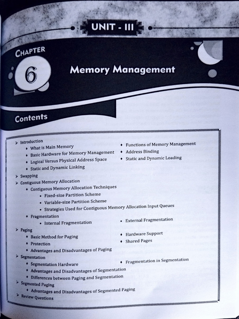 Memory Management | PDF | Computer Data Storage | Office Equipment