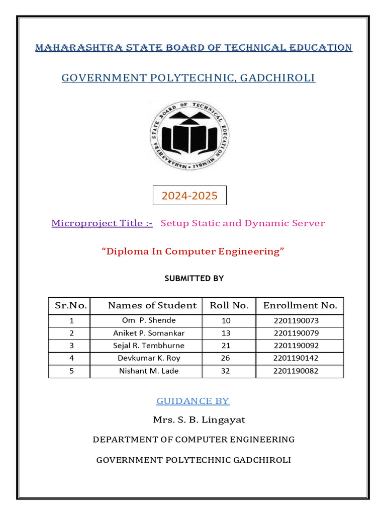 ACN_MICRO project for diploma | PDF | Routing | Computer Network