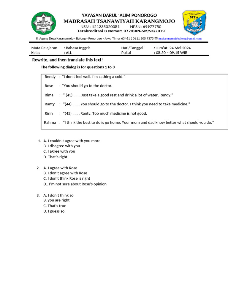 Test 31 Translation | PDF | Self-Improvement