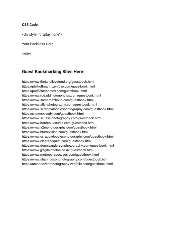 Backlinks Index | PDF