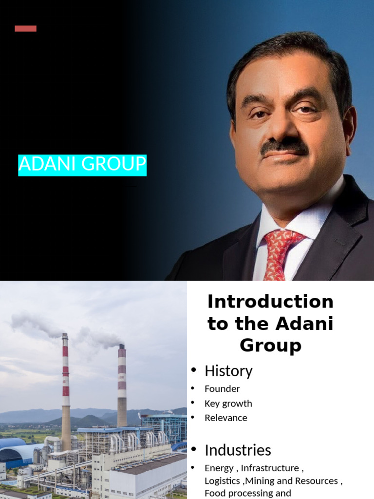 Adani Group Banking Presentation | PDF