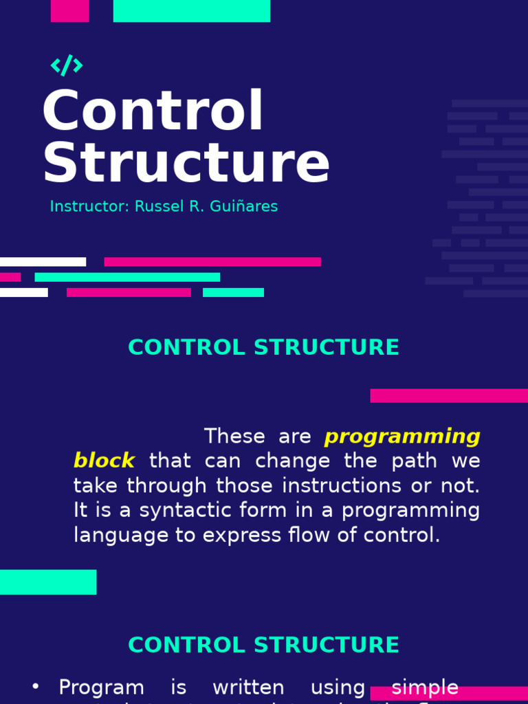 Control Structure in Java | PDF | Control Flow | Computer Programming Control Structure in Java | PDF | Control Flow | Computer Programming