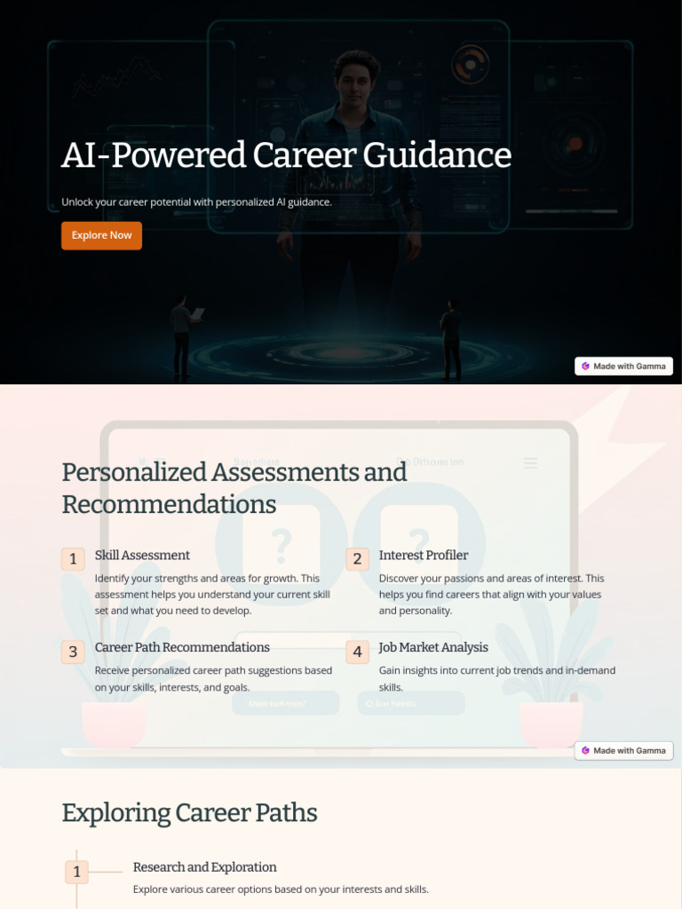AI-Powered-Career-Guidance | PDF | Mentorship | Résumé
