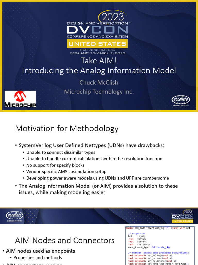 1002 Take AIM Introducing The Analog Information Model 1 | PDF ...
