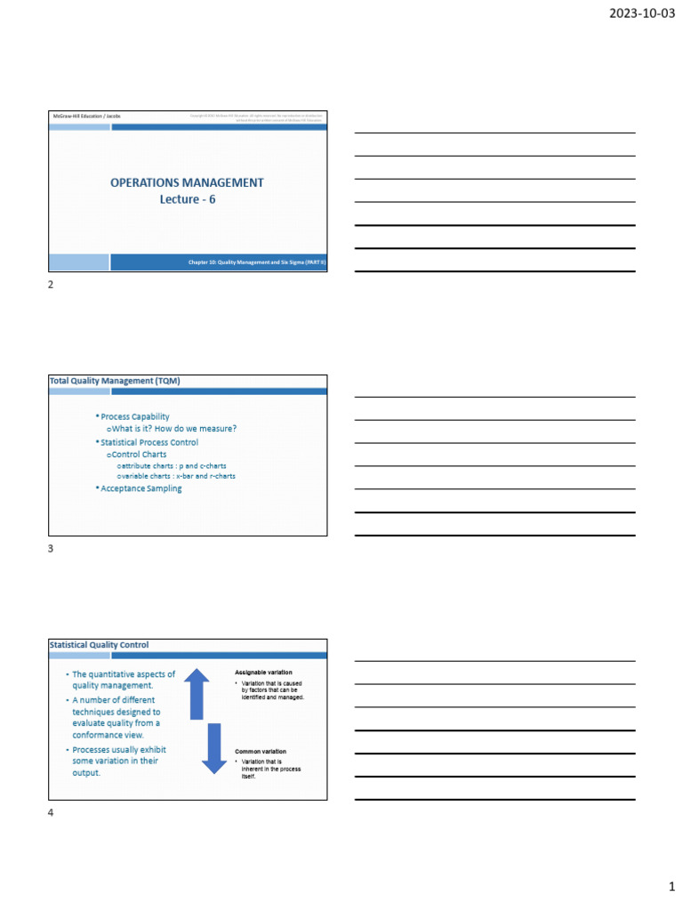 Ch10 Part2 3pp | PDF | Standard Deviation | Engineering Tolerance