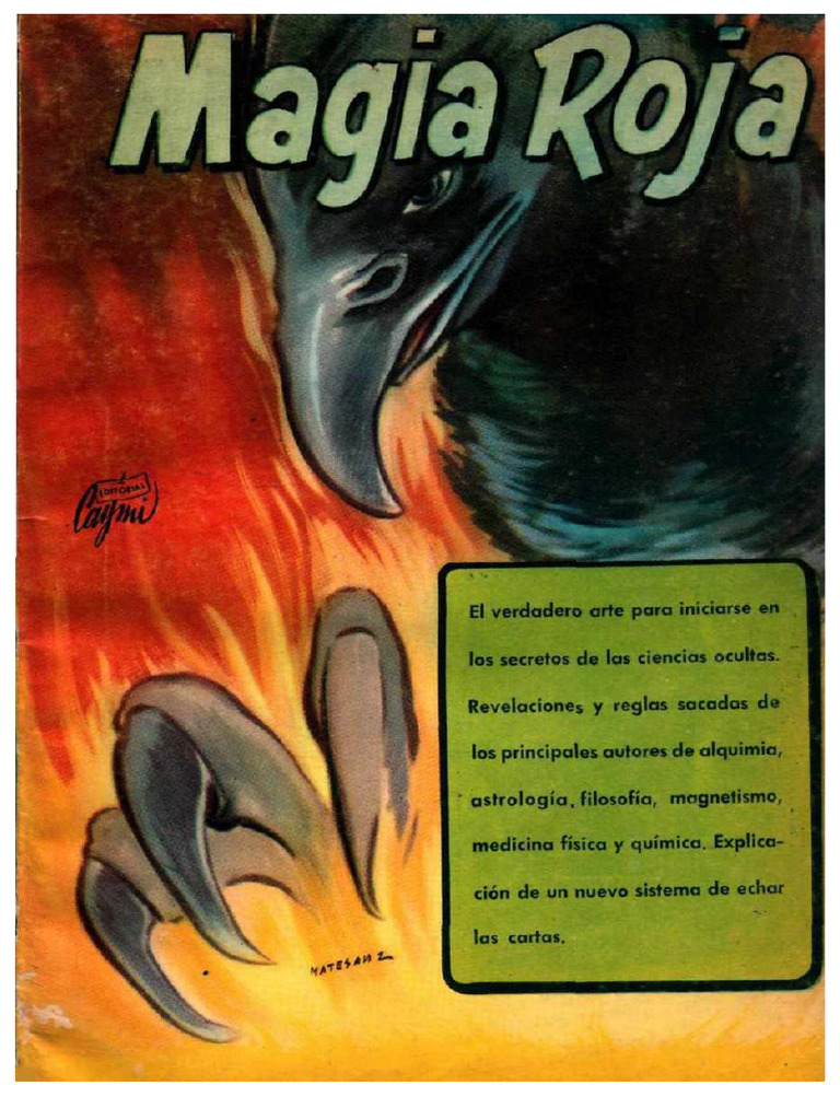 Magia Roja - Autor Desconocido (Grupo Ciencias Ocultas) .PDF Versión 1 ...