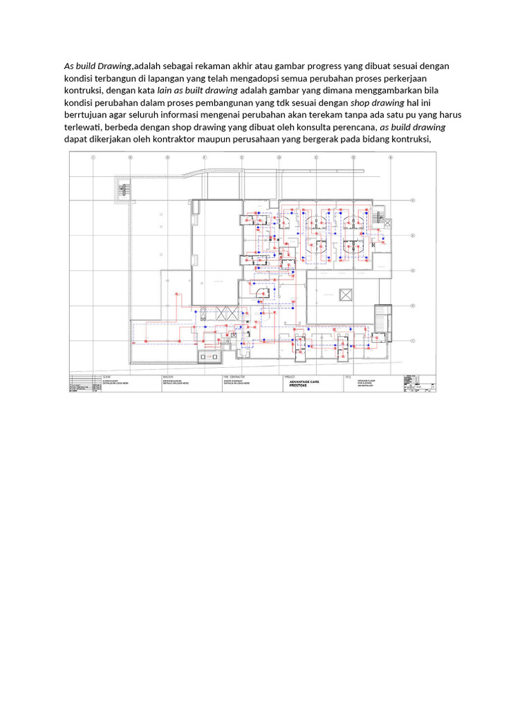 As Build Drawing | PDF