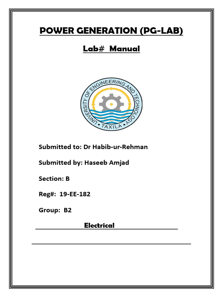 lab 89 | PDF | Turbine | Mechanical Engineering