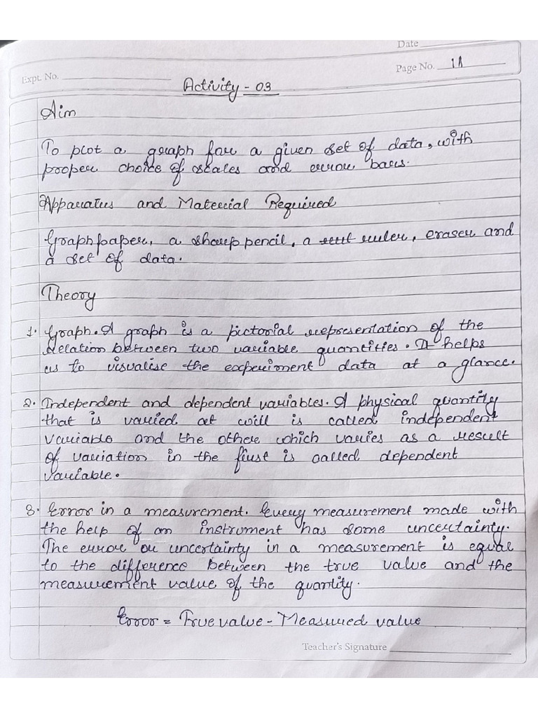 Activity 3 (Class 11) | PDF