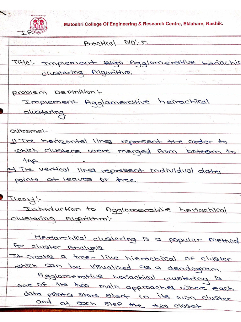 Practical No 5 IR | PDF