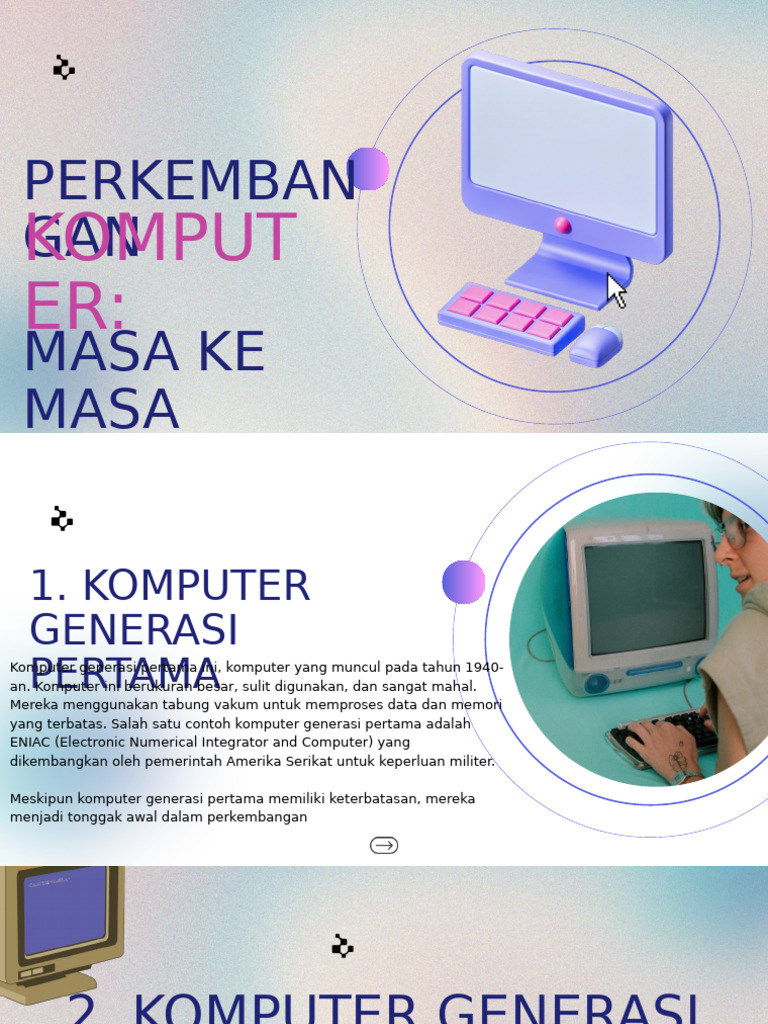 Perkembangan Komputer Dari Masa Ke Masa | PDF