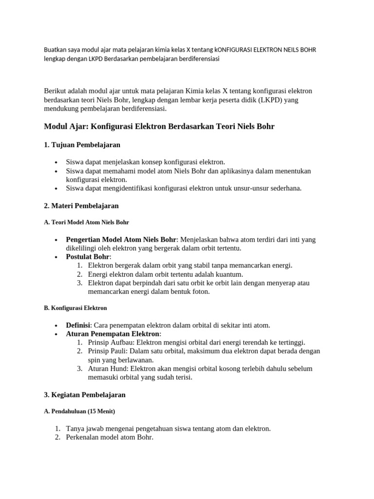 Referensi Modul Ajar Ukin | PDF | Sains & Matematika