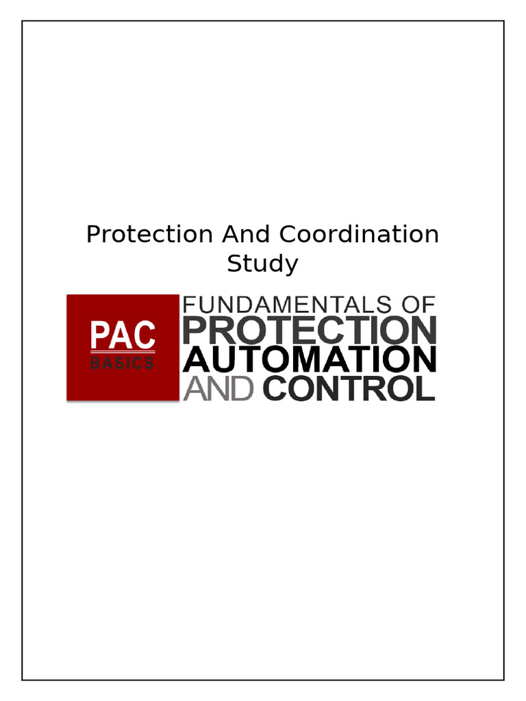 Protection and Coordination Study - ETAP | PDF | Fuse (Electrical) | Relay