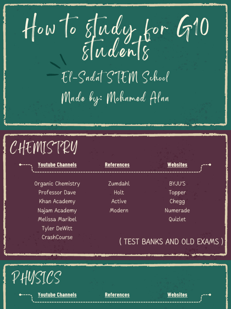 How To Study For G10 Students | PDF | Distance Education