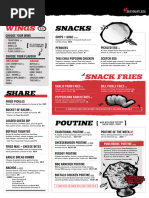 O'Charley's - Menu | PDF | Hamburgers | Bacon
