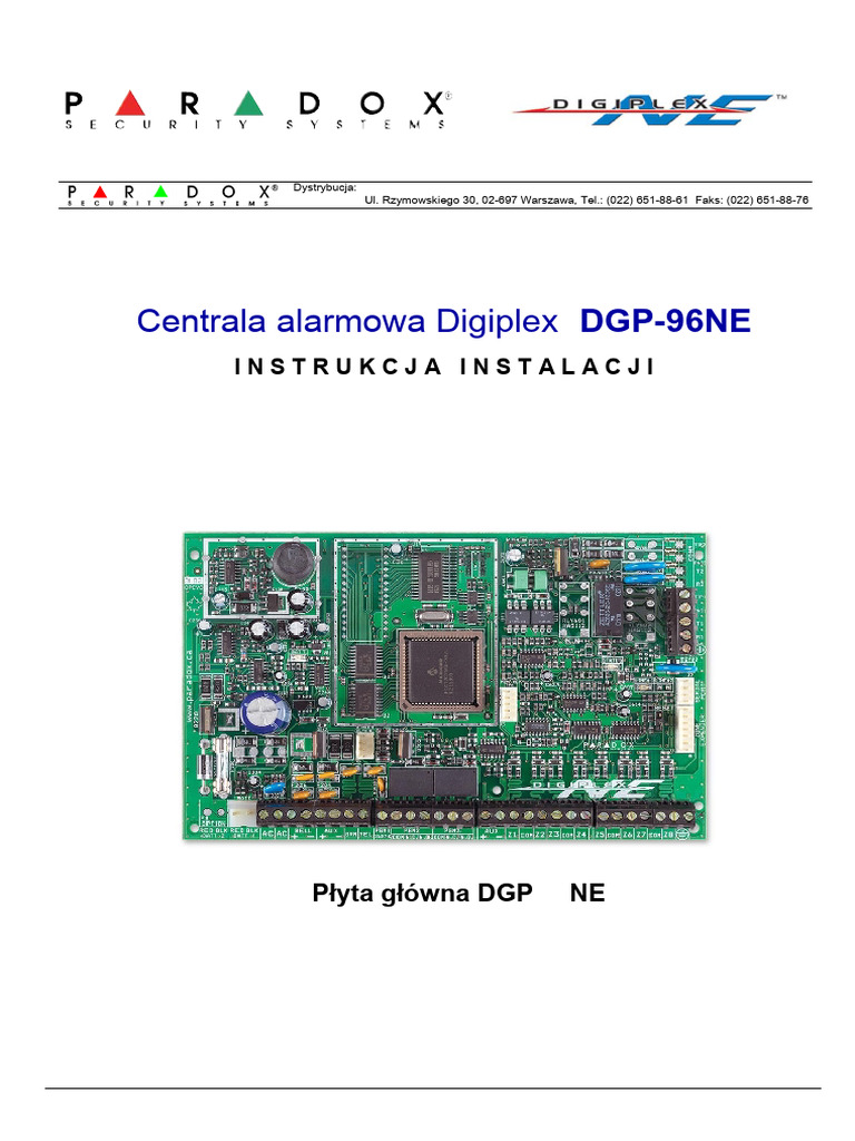 DGP 96NE Instal | PDF