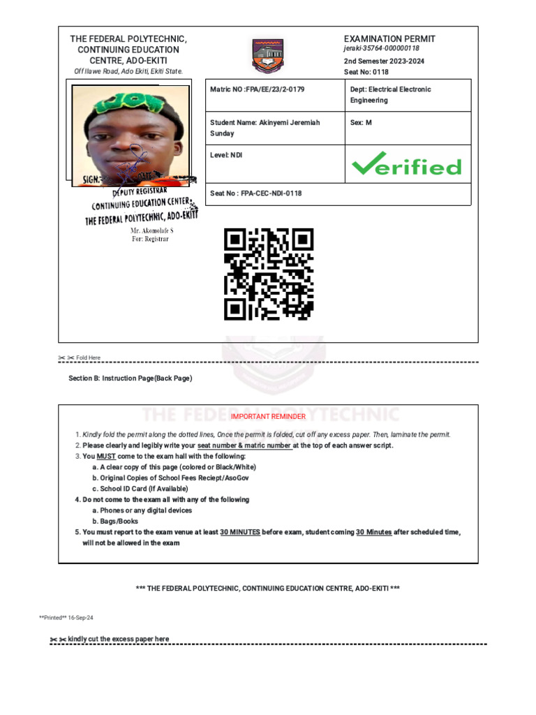 Akinyemi Per | PDF