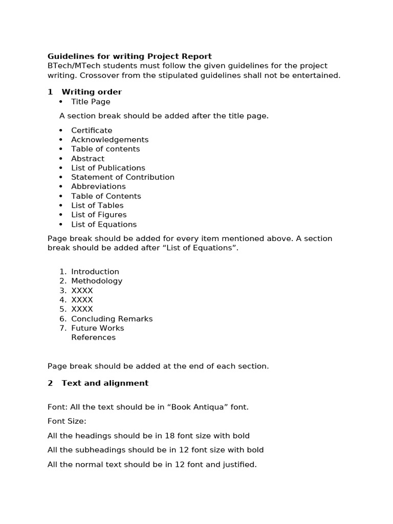 Project Guidelines | PDF | Art | Computers