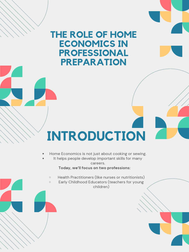 Home Economics | PDF