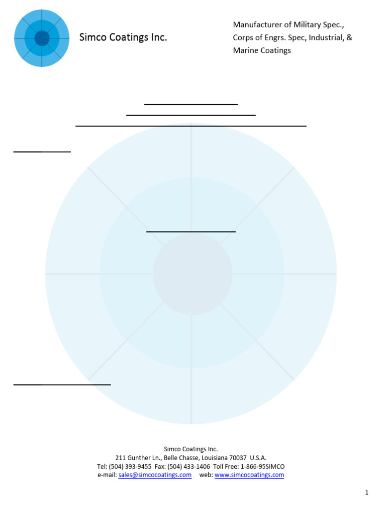 Simco Coatings Inc.: WAVEGUARD-3000 Splash Zone Compound (Underwater ...