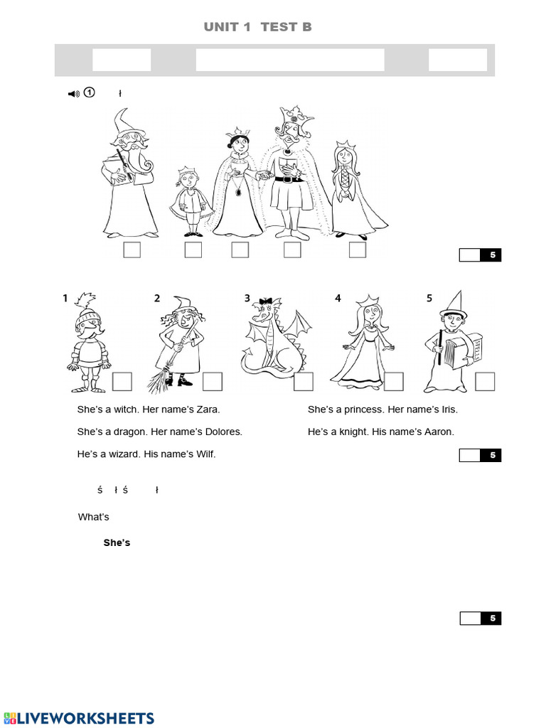 Unit 1 Test B: Listening and Reading Activities | PDF