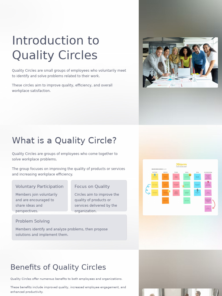 Introduction To Quality Circles | PDF | Change Management | Employment