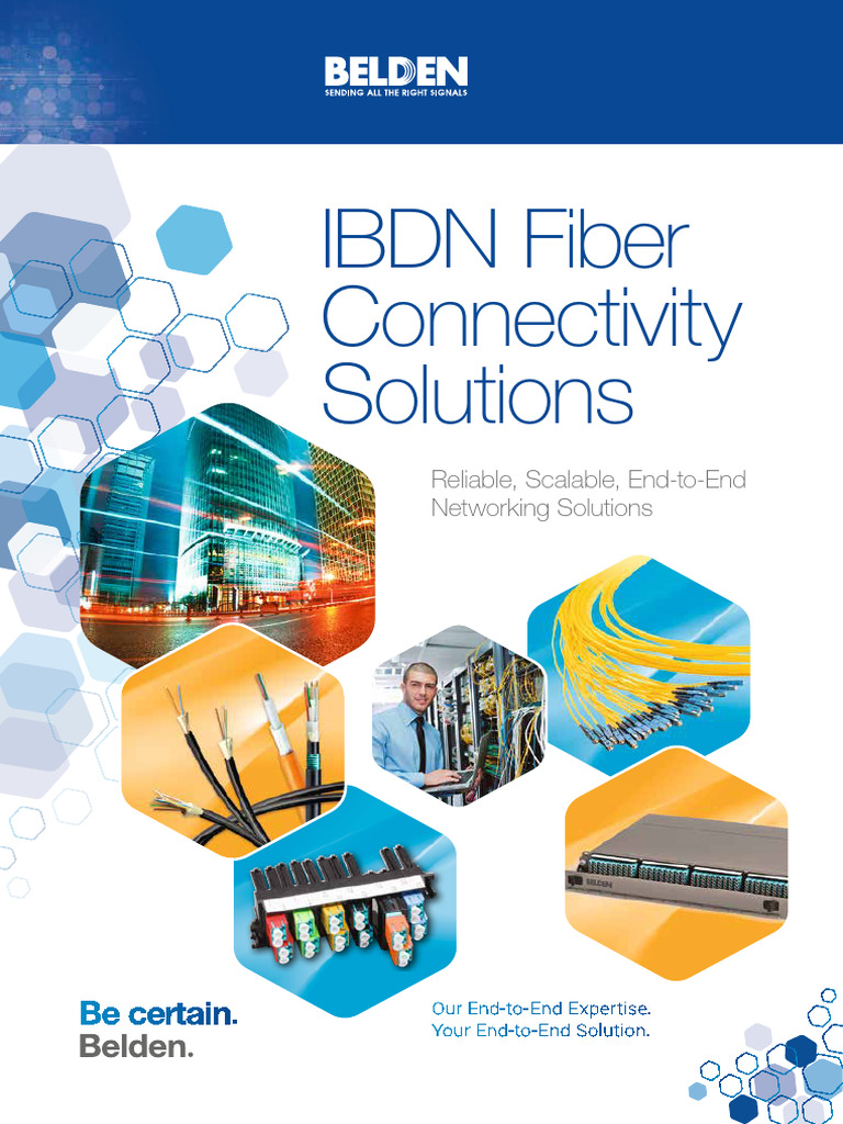 IBDN Fiber Connectivity Solutions: Reliable, Scalable, End-to-End Networking Solutions | PDF ...
