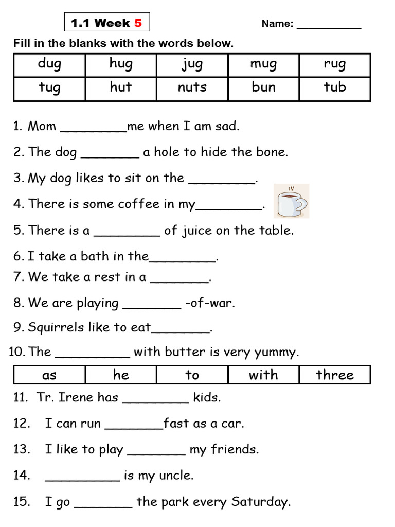Fill in the Blanks: Hutnuts Activity | PDF | Wellness
