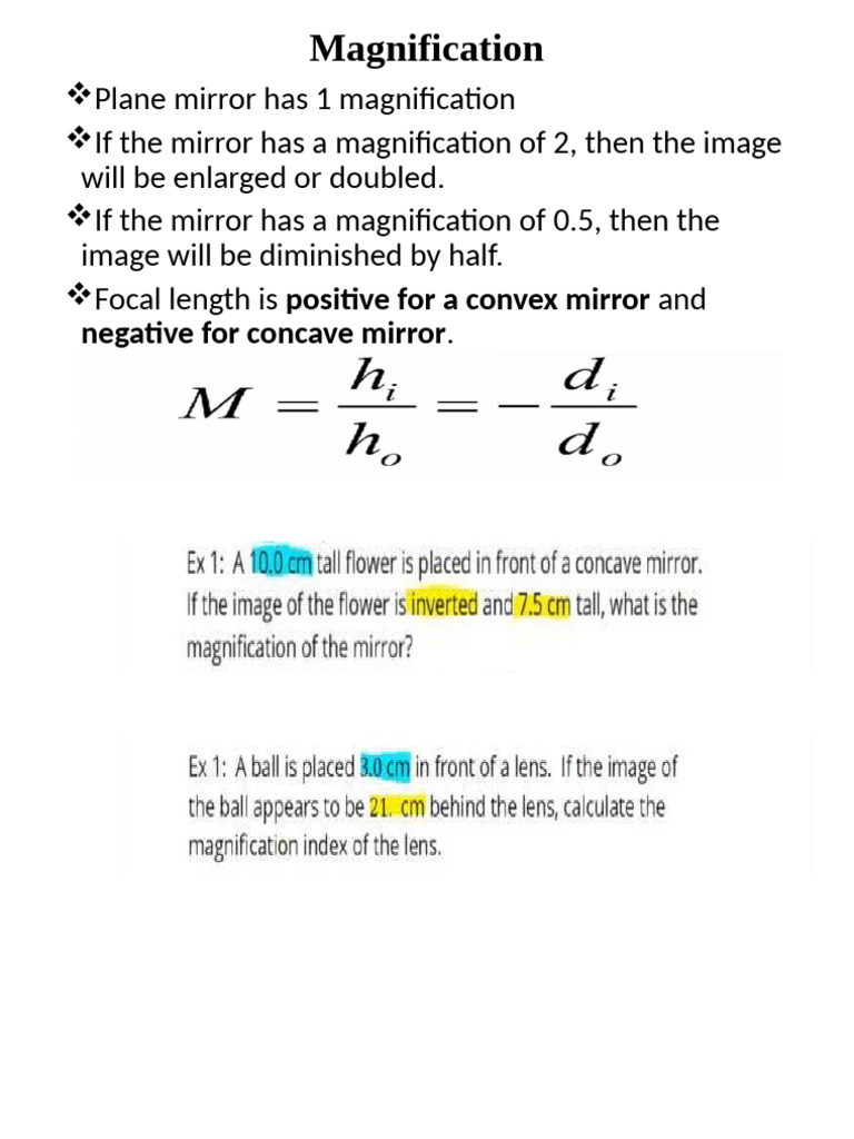 Lens | PDF | Refraction | Optics