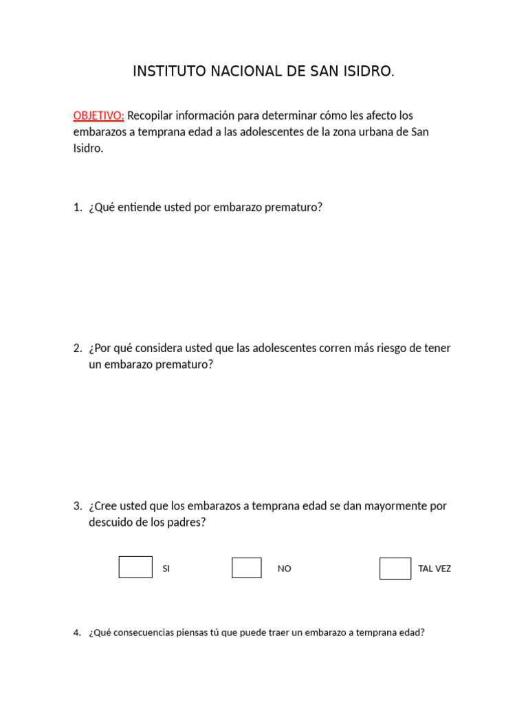 Encuestas de Seminario | PDF