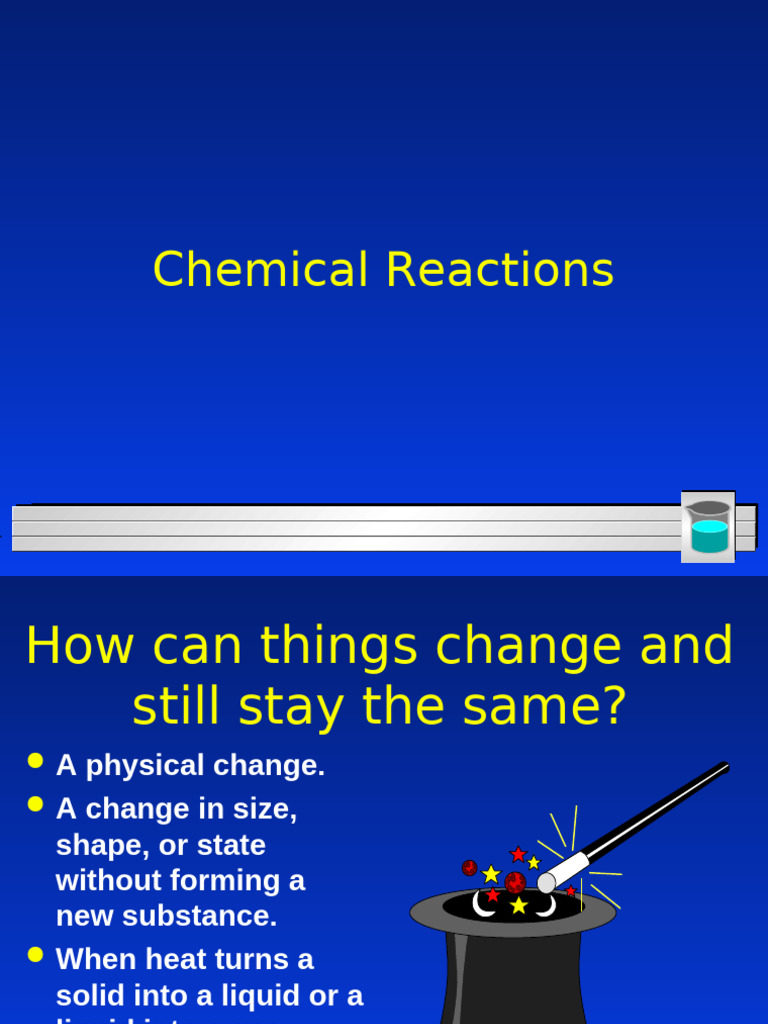 Chemical_Reactions_RMS | PDF | Chemical Reactions | Product (Chemistry)