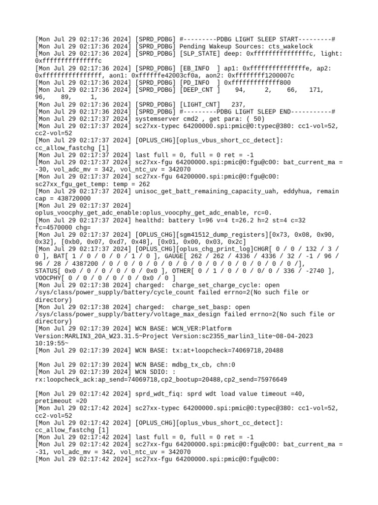 Standby Kernel Log 2024 0729 025542 | PDF | Teaching Methods & Materials | Computers